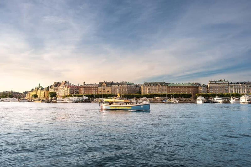 Stockholm: Guided City Sightseeing Open Electric Boat Tour - Why This Tour Works Well