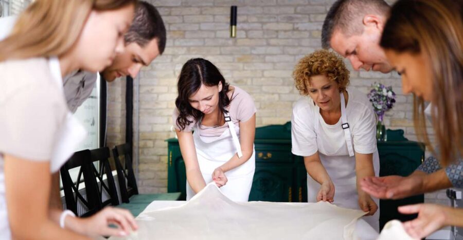 Stretched Strudel Making Class with 2 Different Fillings - An In-Depth Look at the Experience