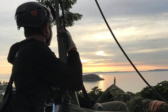 Sunset Canopy Climb on Lopez Island - The Experience and Its Highlights