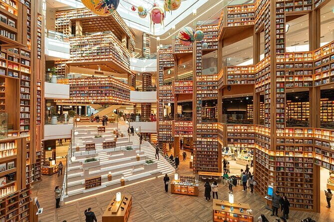 Suwon Hwaseong+Korean Folk Village+Starfield Library from Seoul - The Modern Marvel: Starfield Library in Suwon