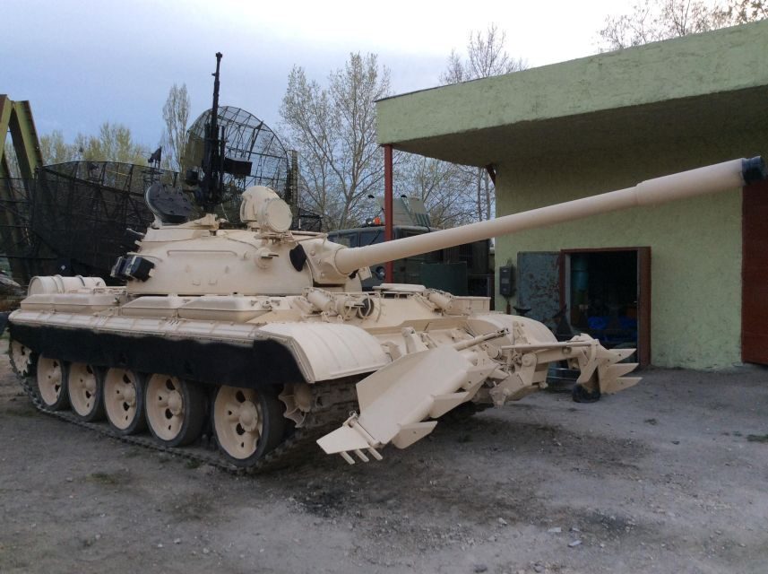 T-55 Tank Driving Heavy Metal Experience - Who Will Love This?