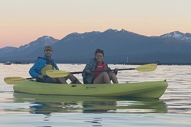 Tahoe City 3-Hour Tandem Kayak Rental (2 People) - The Details of the Experience