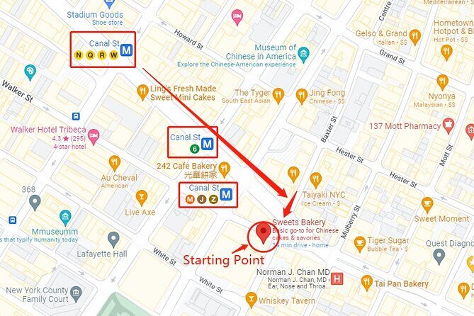 Taste of Chinatown & Little Italy NYC Food Tour - What’s Included and What’s Not