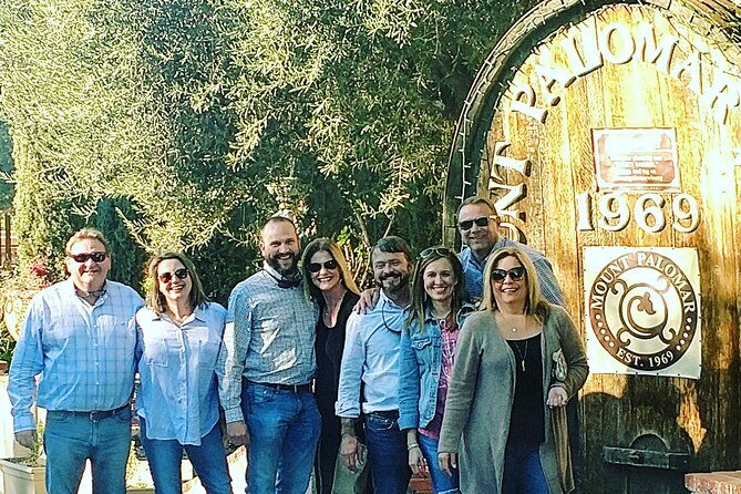 Temecula Valley Wineries and Vineyards Drink and Taste Tour From Orange County - The Lunch Experience