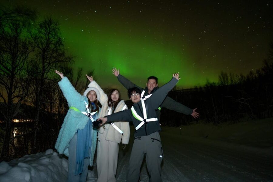 Tromsø: Northern Lights Tour with Local Guide and Photos - The Itinerary in Detail