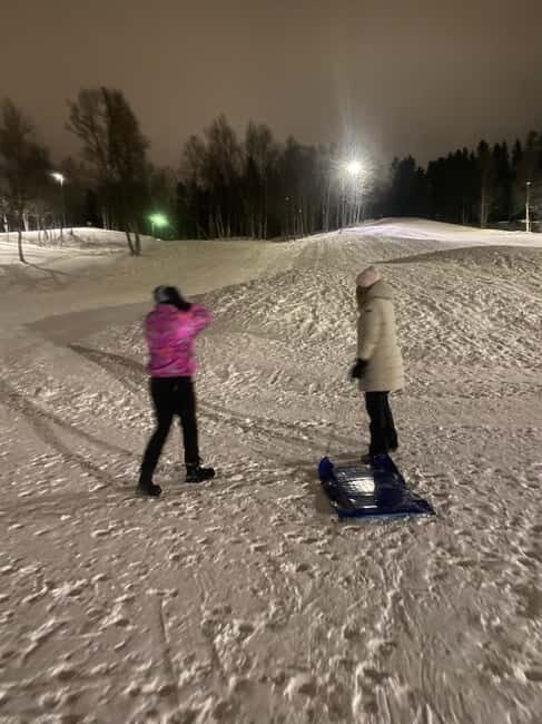 Tromsø: Snow Sledding, Mini Skiing, Lasso and Reindeer Hides - Who Will Love This Tour?