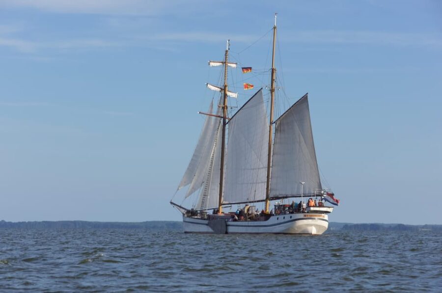 Usedom: Sailing tour on an exclusive tall ship Wednesday - The Itinerary in Detail