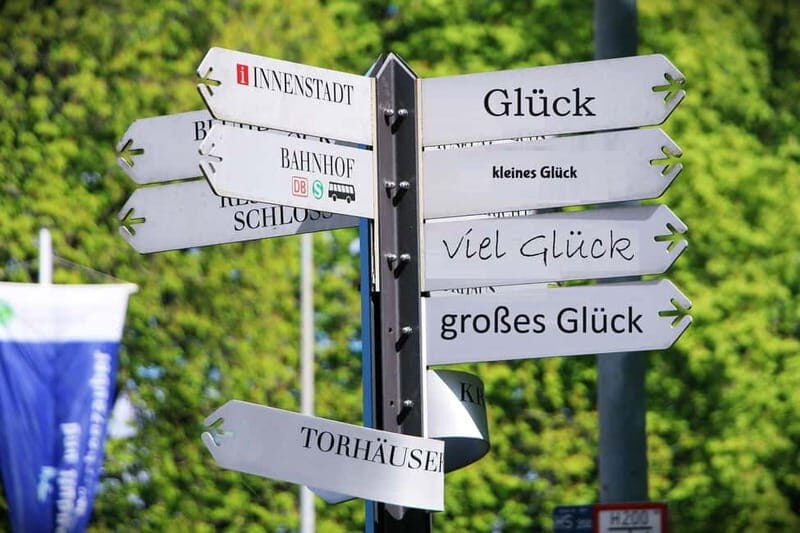 Voll im Glück  a thought-provoking city tour through Ludwigsburg - The Itinerary and Details