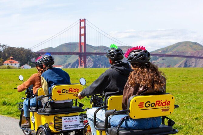 Wharf to Golden Gate Bridge - GoRide Electric Scooter Rentals - The Trusted Feedback from Past Travelers