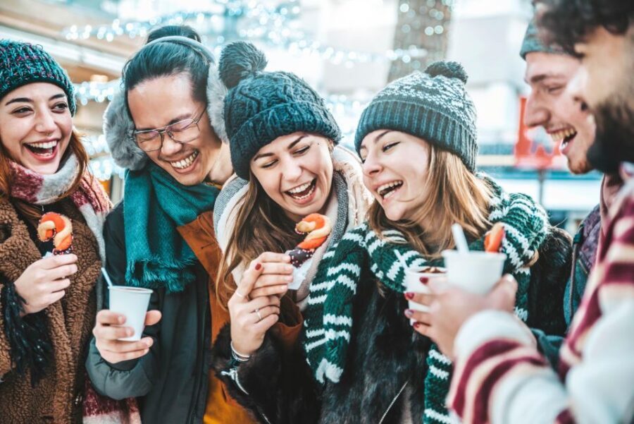 winter walk through Freiburg's old town with mulled wine - The Authentic Freiburg Experience
