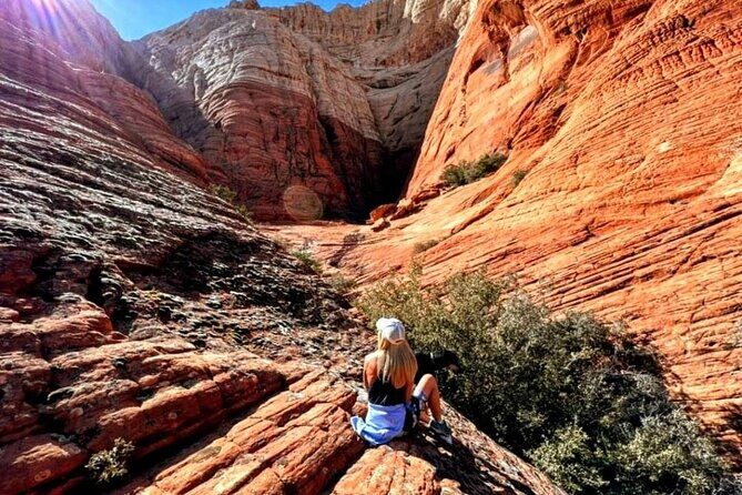 Yoga Bliss at Snow Canyon - The Walk and the Setting