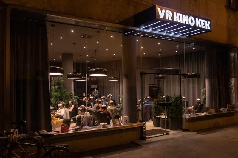 Zagreb: VR 3D Immersive Film Experience - Voucher - Overview of the VR Cinema KEK Experience