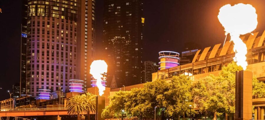 1.5Hr Yarra River Crown Flames and City Lights Cruise - Key Points