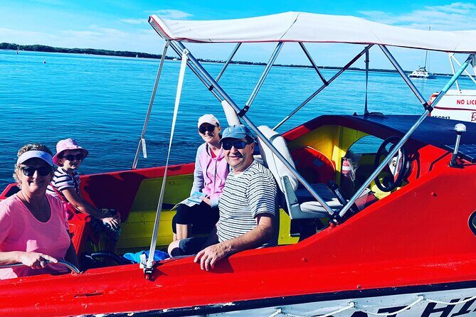 6 Person Half Cabin Boat Rental - 2 hour hire - Discover the Joy of a Noosa & Sunshine Coast Waterway Adventure with Bills Boat Hire