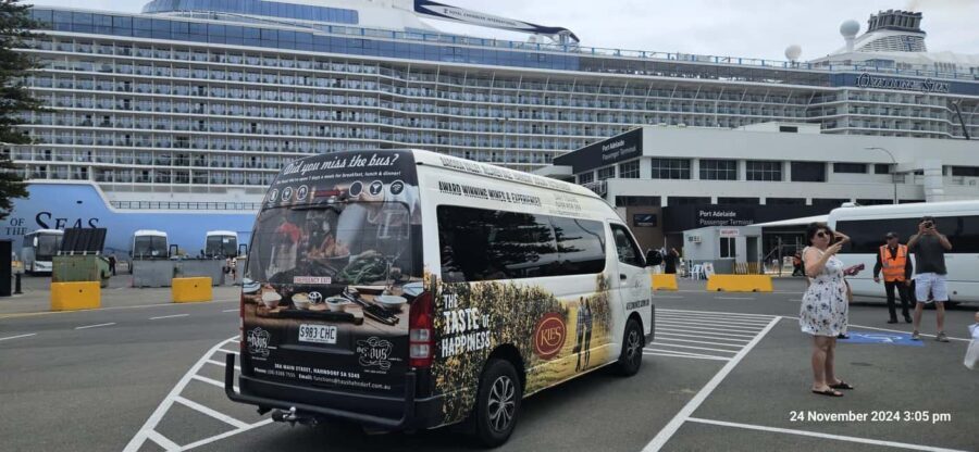 Adelaide Cruise Ship Private Tours - The Practicalities and Logistics