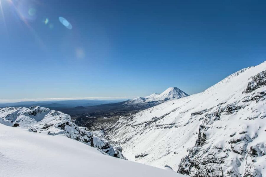 Auckland: SNOW MOUNTAIN Day Tour to Mount Ruapehu Whakapapa - Up Close with Mount Ruapehu and the Tongariro Peaks
