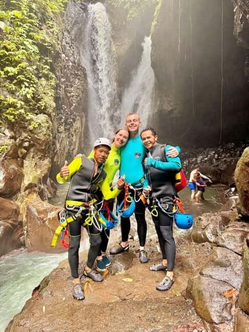 Bali: Gitgit Waterfall Canyoning with Transfers & Lunch - Itinerary Breakdown and Experience Details
