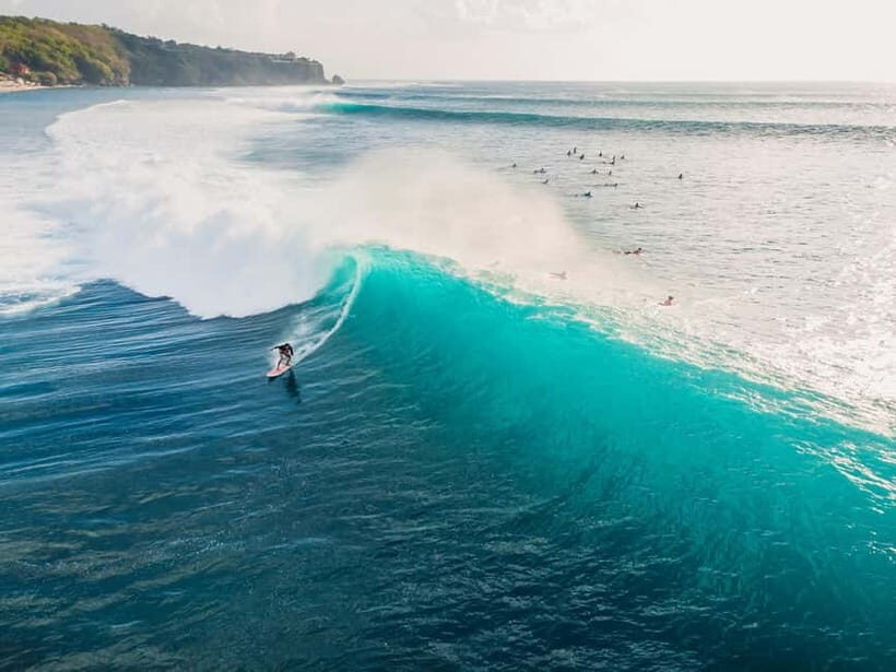 Bali: GWK Park Visit and Balagan Beach Surf Adventure - Balangan Beach: Surfing at Its Best