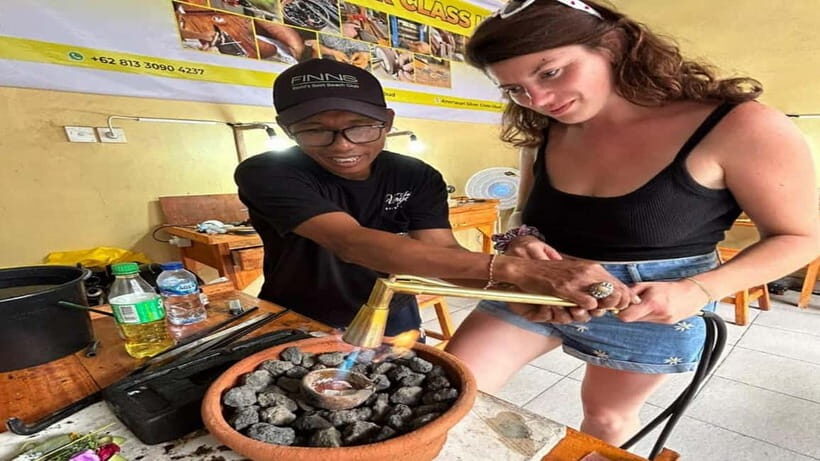 Bali's Hands-On Silver Jewelry Making: From Design to Shine - An In-Depth Look at the Experience