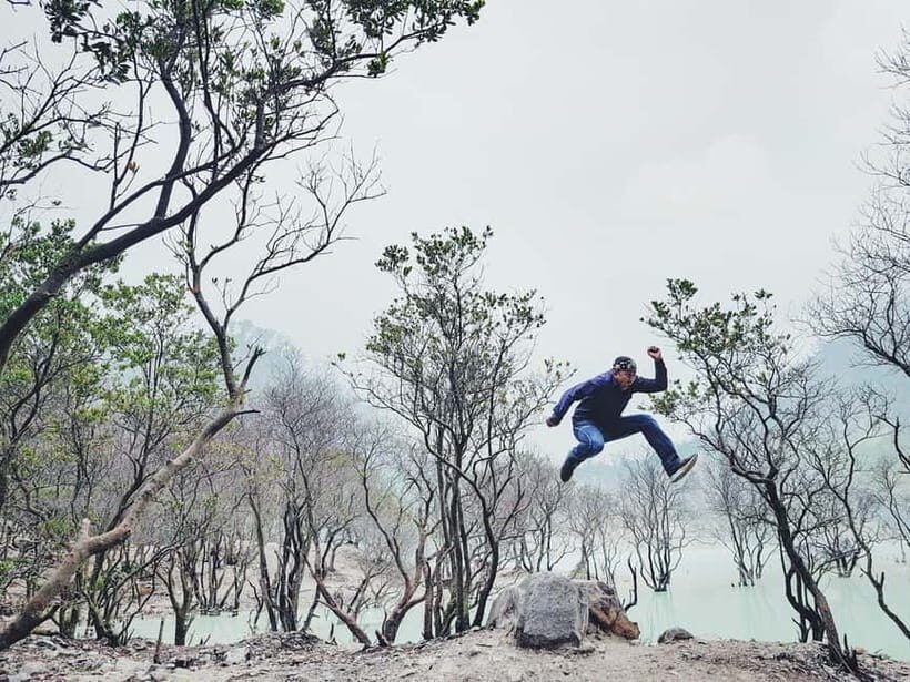 Bandung: Volcano Crater, Onsen Hot Springs, Mud Bath & Tea - Transport, Duration, and Practicalities