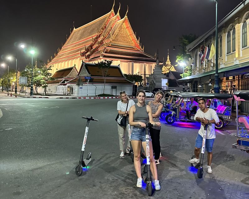 Bangkok By Night by Electric Scooter or Bike - The Itinerary: What You Can Expect