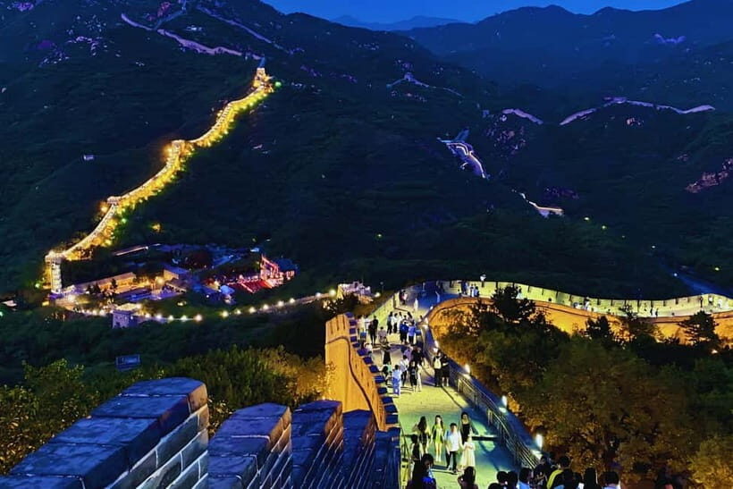 Beijing: Badaling Great Wall Night Ticket or Tours with Show - Logistics and Timing