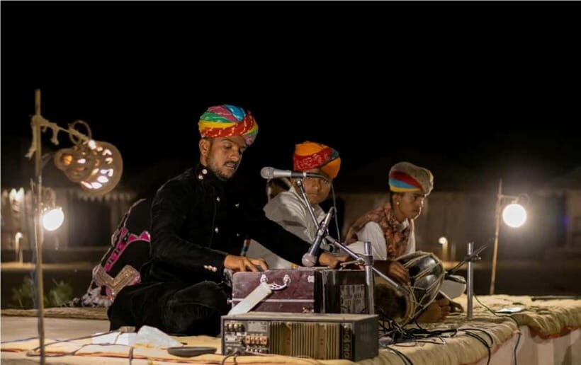 Blissful Half Day Sunset Camel Safari with Musical Evening - Authenticity and Value for Money