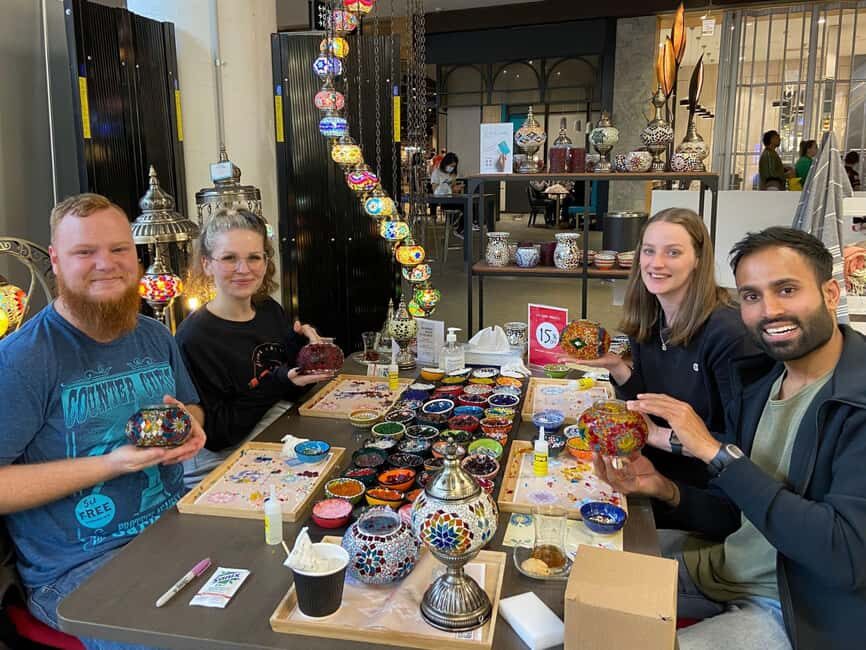 Brisbane: Mosaic Art Classes - Turkish Lamp Workshop - What You Can Expect During the Workshop