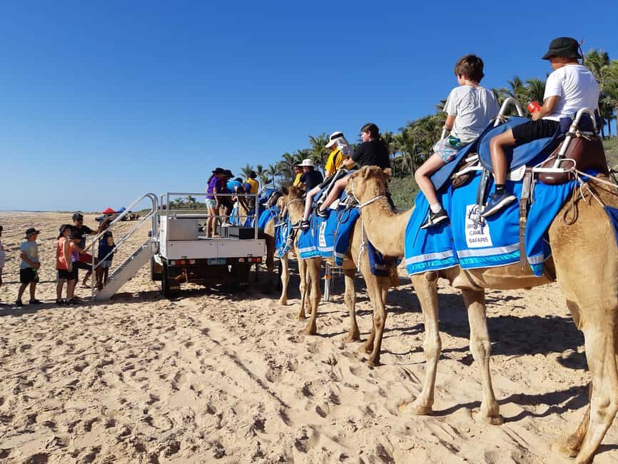 Broome: 45-Minute Pre-Sunset Cable Beach Camel Ride - Key Points