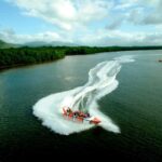 Cairns: Hot Air Balloon Flight & Jet Boat Ride Combo - The Thrill of Trinity Inlet’s Jet Boat Ride