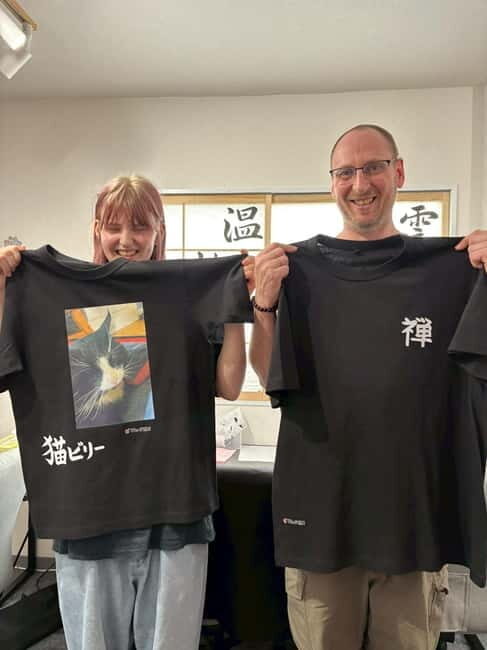 Calligraphy & print your calligraphy on a T-shirt. - Who Will Love This Tour?