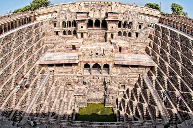 Chand Baori Step Well Private Day Tour with Lunch - The Visit to Chand Baori