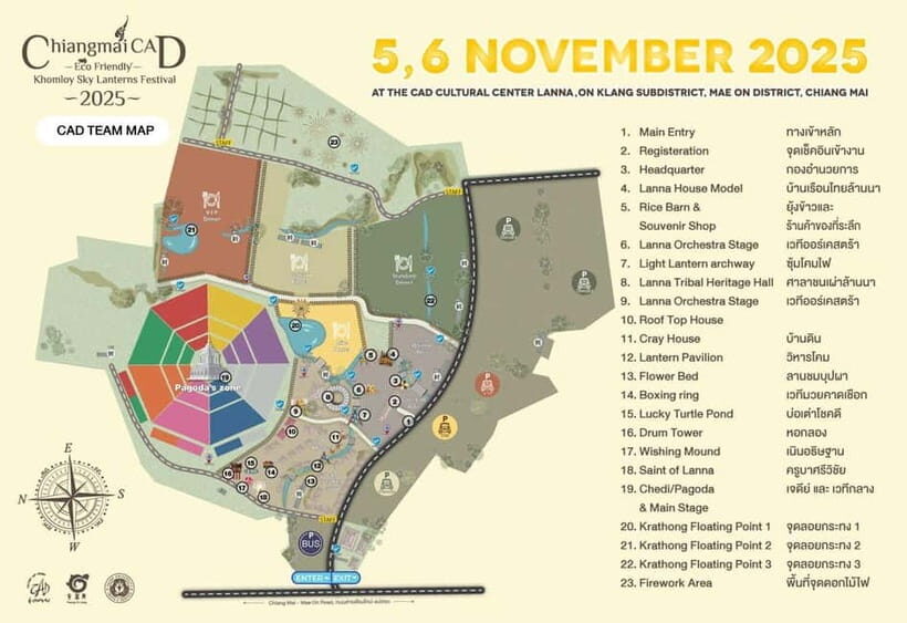 Chiang Mai 2025 CAD Yi Peng Sky Lantern Festival (Official - The Itinerary Breakdown
