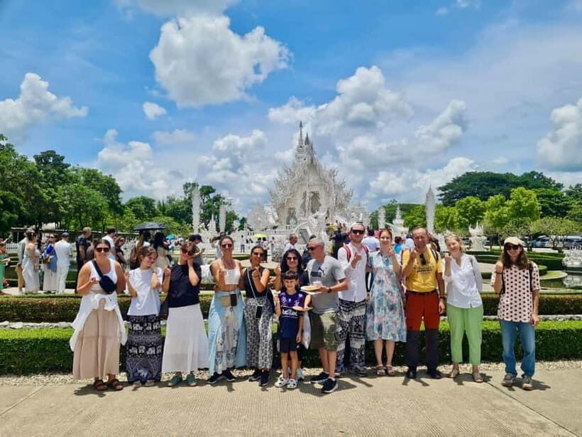 Chiang Mai: Chiang Rai Famous Temples & Hot Springs Day Trip - The Guide and Transportation