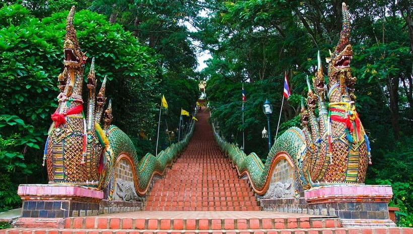 Chiang Mai Evening Tour WAT UMONG and DOI SUTHEP Temples - Practical Details: What to Expect
