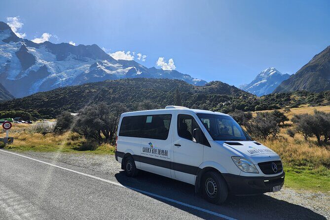 Christchurch to Mt Cook via Tekapo (1 way) (Small Group) - Transportation and Group Size