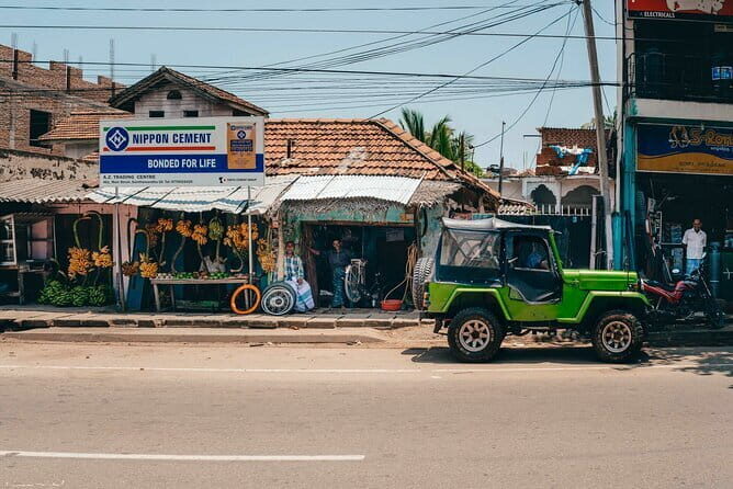 Colombo City Tour by War Jeep from Colombo Seaport - The Experience of Riding in a WWII Jeep