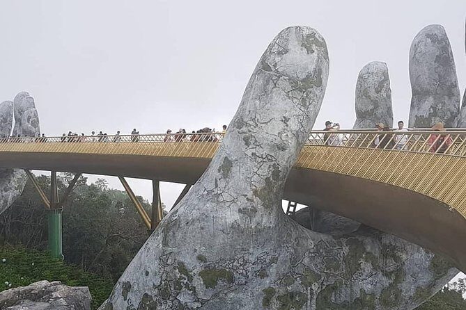 Cruiseship Trip to GOLDEN BRIDGE BA NA HILLS from CHAN MAY or TIEN SA Port - The Experience and Value