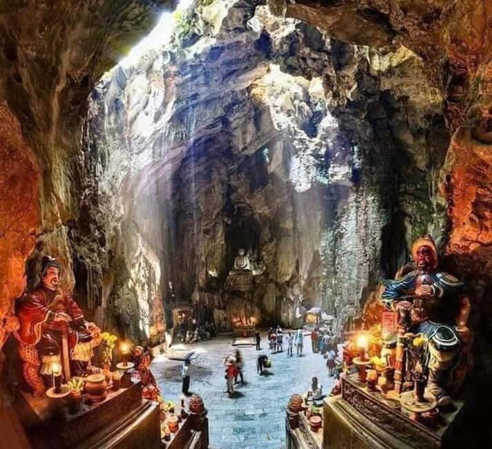 Da Nang: Marble Mountain, An Phu Cave and Monkey Mountain.. - Exploring An Phu Cave and Buddhist Philosophy