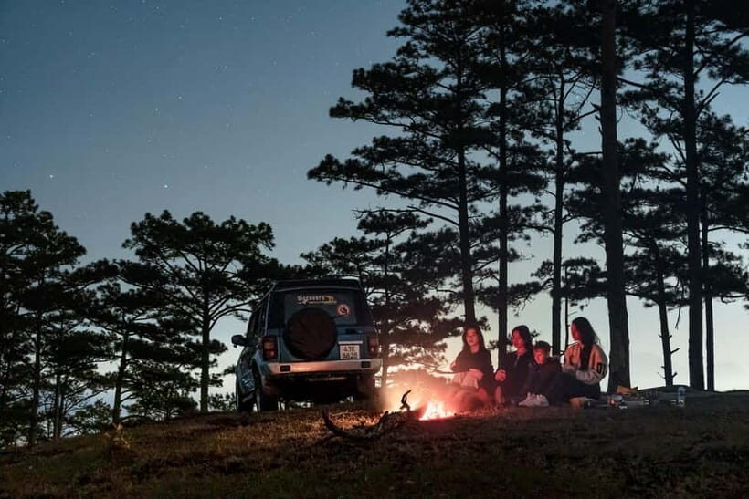 Dalat: Sunset & Starlit Campfire - Nature Hike Photograph - Discovering Dalat’s Sunset and Night Sky