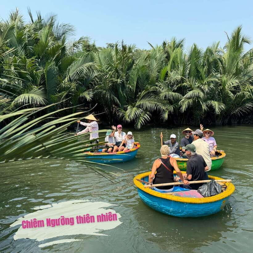 Danang: Bay Mau Coconut Forest Private Tour with Basket Boat - Practical Tips for Tour Participants
