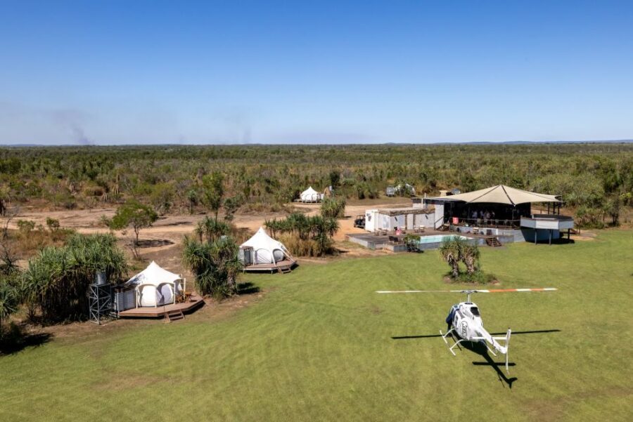 Darwin: Airboat Ride, Helicopter Flight, and Overnight Camp - The Highlights in Detail