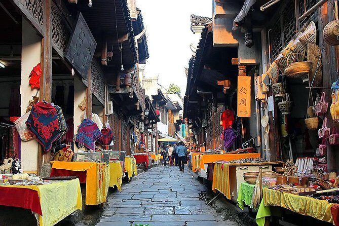 Day Tour for Furong Ancient Town and Red Stone Forest National Geological Park - The Magic of Red Stone Forest