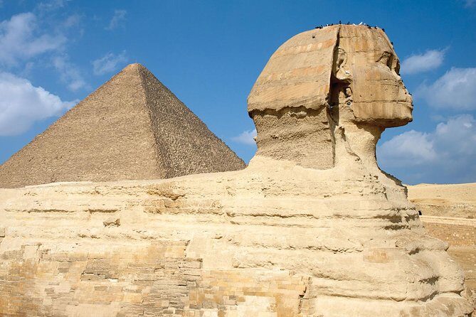 Day Trip To Giza Pyramids Old Cairo Citadel & Bazaar - Exploring the Giza Pyramids and Sphinx