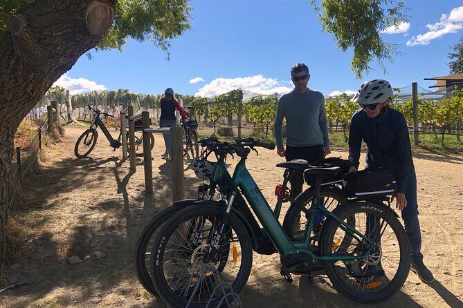 ebike tour lake Dunstan wine tasting - Wine Tasting & Food: Savoring Central Otago