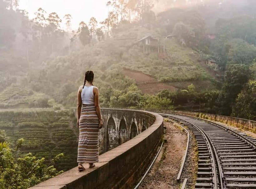 Ella: 9 Arches Bridge, Little Adam's Peak, Tea Factory, Food - The Nine Arches Bridge
