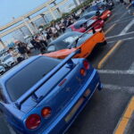 EVO, WRX, Skyline  JDM Night Run to Daikoku Car Meet - Visiting Daikoku Parking Area
