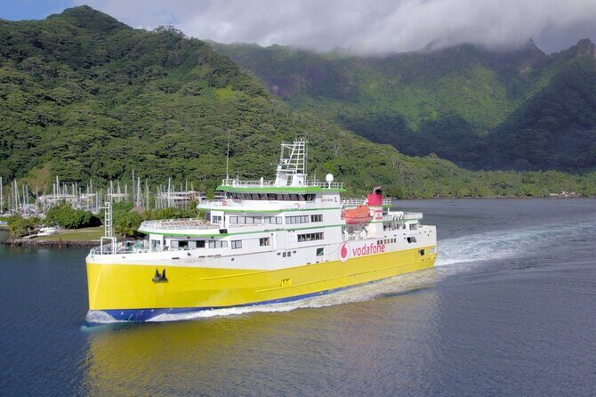 Ferry Transfer between Papeete, Tahiti and Moorea - Departure and Return Schedules
