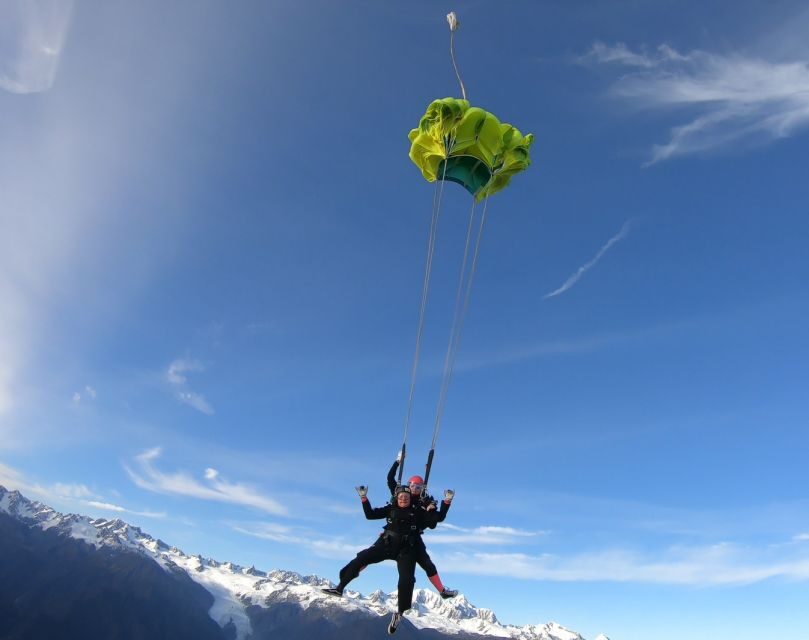 Franz Josef: 13,000ft, 16,500ft or 18,000ft Skydive - What You Can Expect on Your Skydiving Adventure