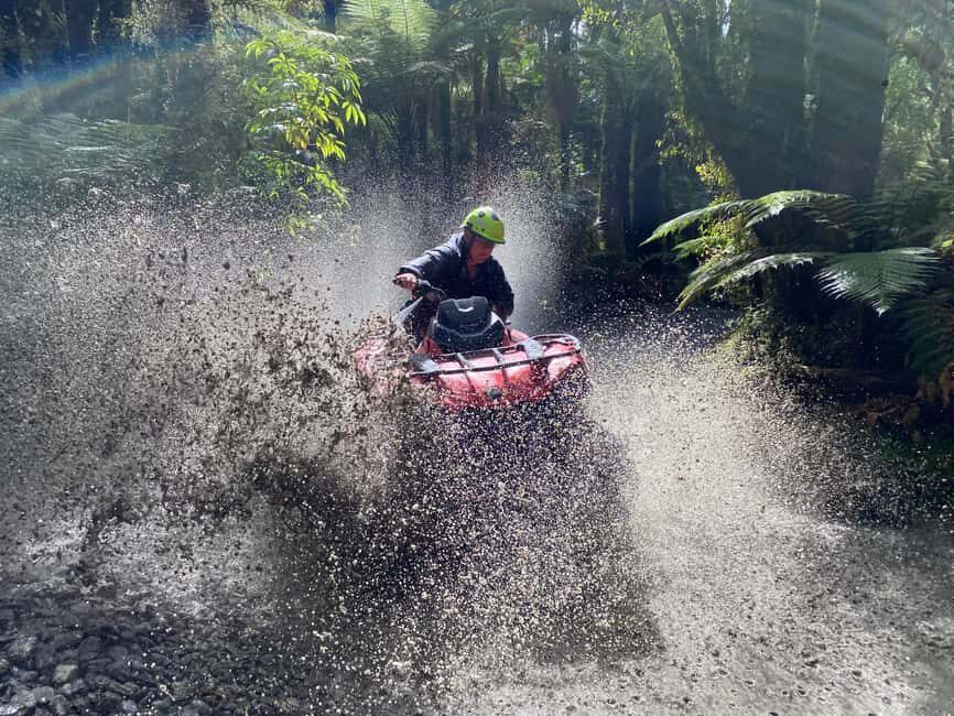 Franz Josef Town: Scenic Glacier Quad Bike Tour with Gear - Guides and Group Size